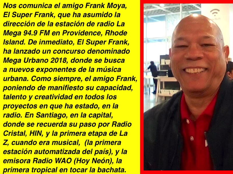 JOSEPH CACERES: El Super Frank en Providence, Rhode Island