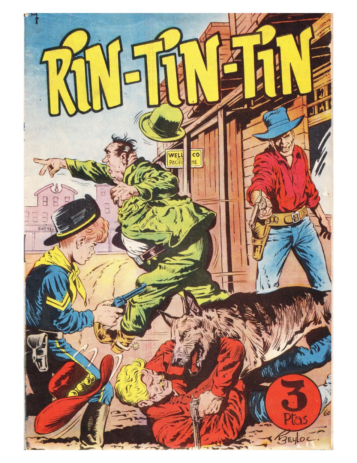 PERROS Y GATOS FAMOSOS: COMICS RIN TIN TIN PRIMERA PARTE