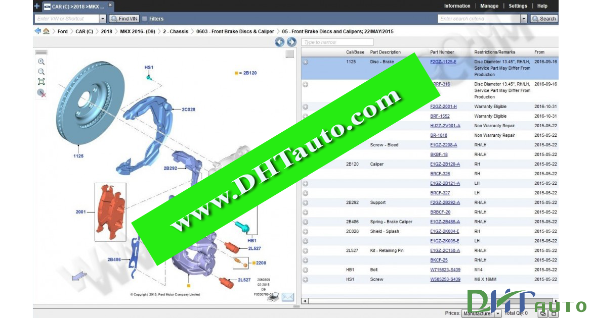 FORD USA EPC [2018] - Automotive Library