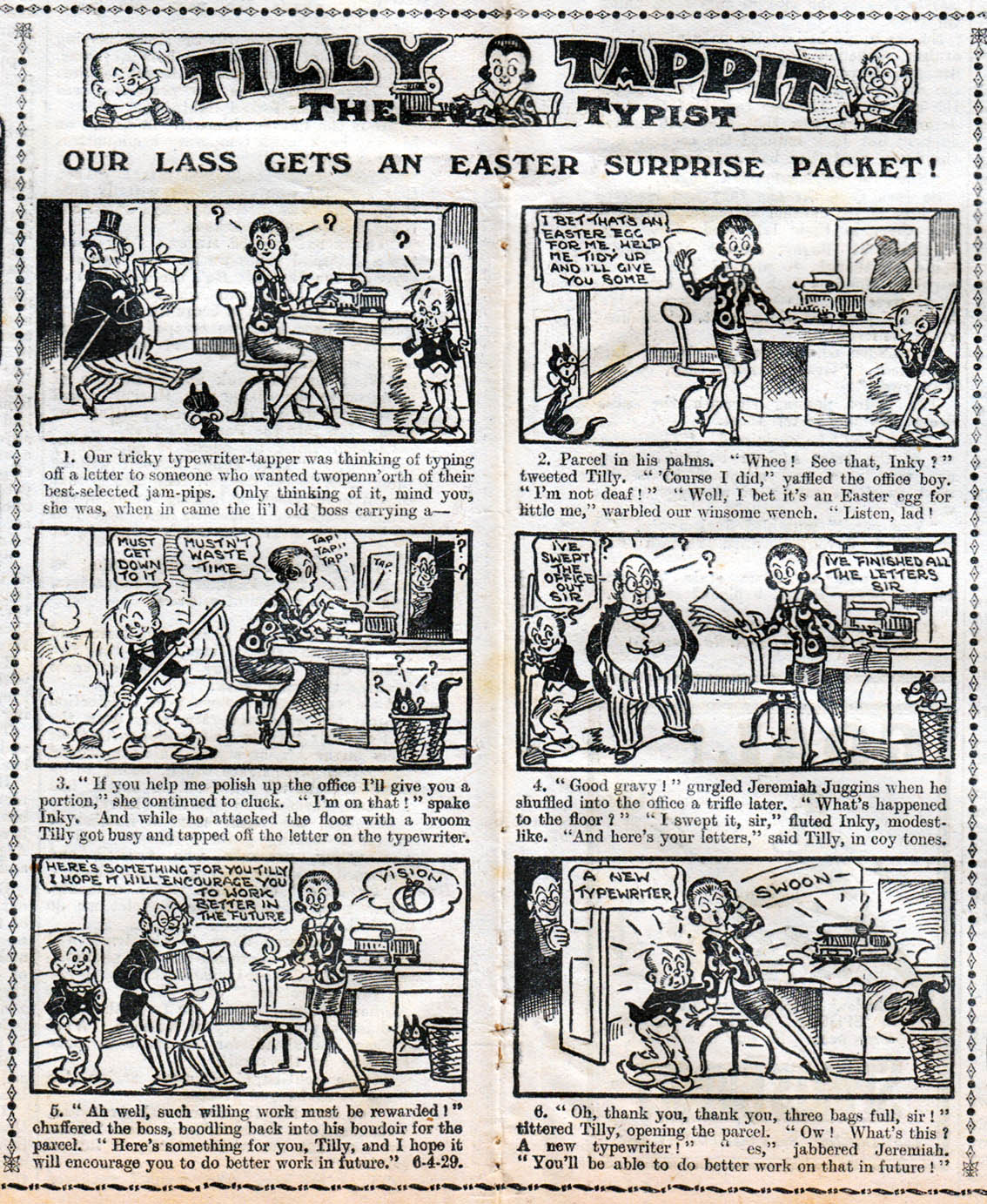 BLIMEY! The Blog of British Comics: The JOKER - Easter 1929