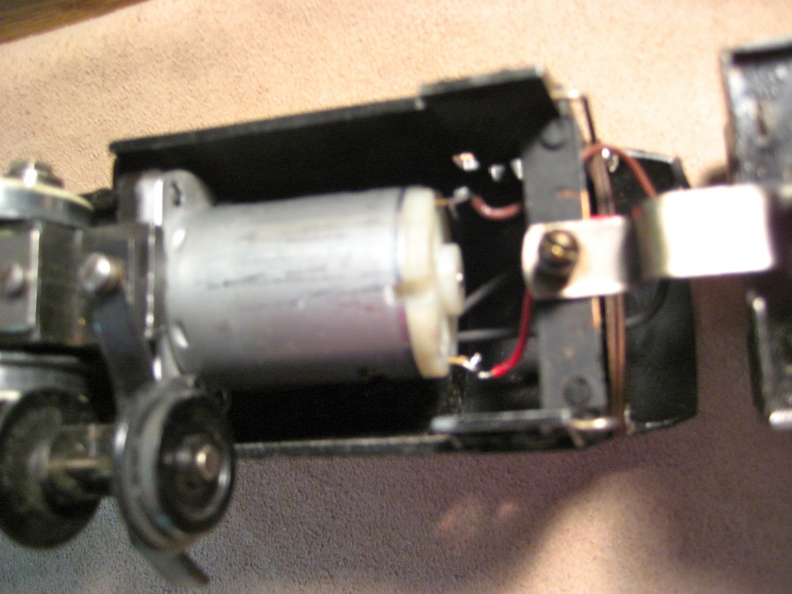 American Flyer Cabinet-top Train Layout