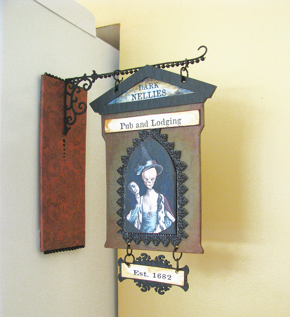 CackleAndHoot: Haunted Pub Signs