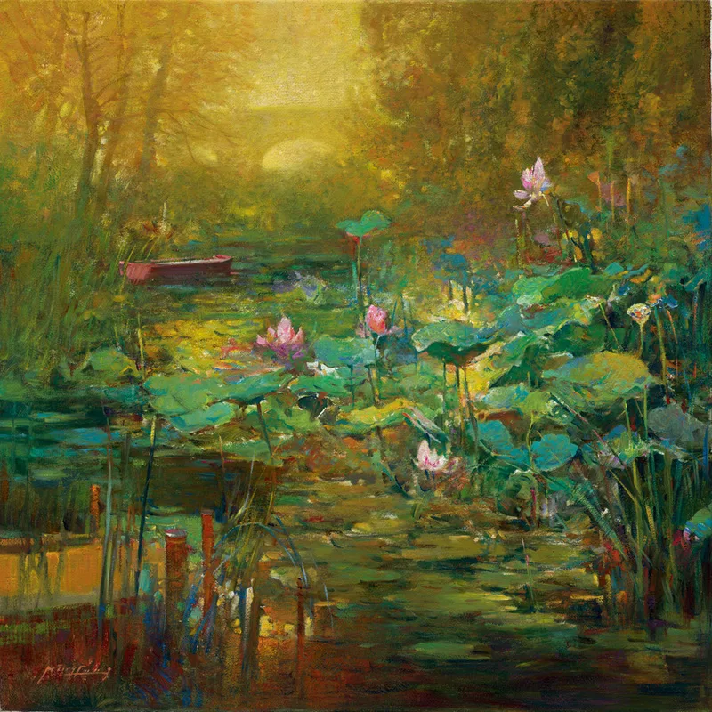 Ming Feng, 1957 | Impressionist painter | Tutt'Art@ | Pittura ...