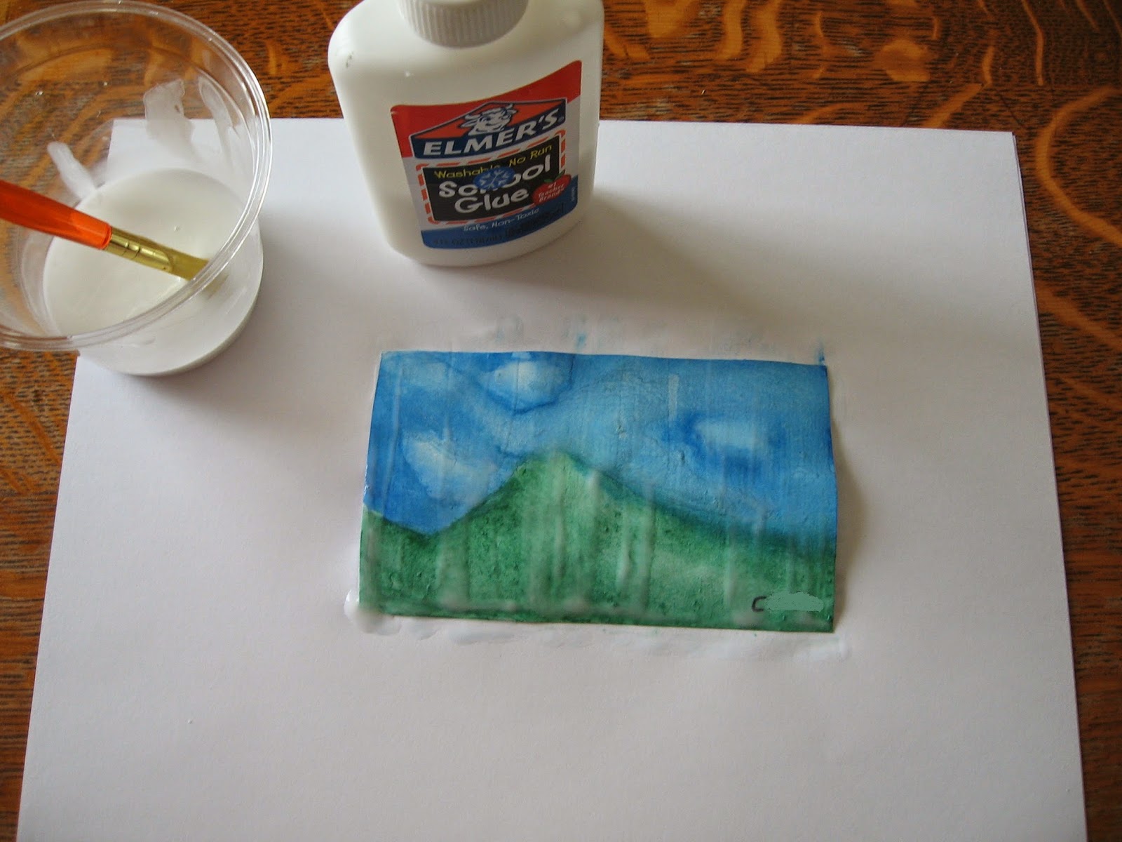 Almost Unschoolers: Summer Fun 2014 - Hand Painted Post Cards