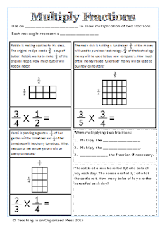 Teaching in an Organized Mess: Multiplying Fractions with Models