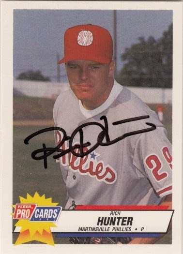 Daily Autograph: Rich Hunter