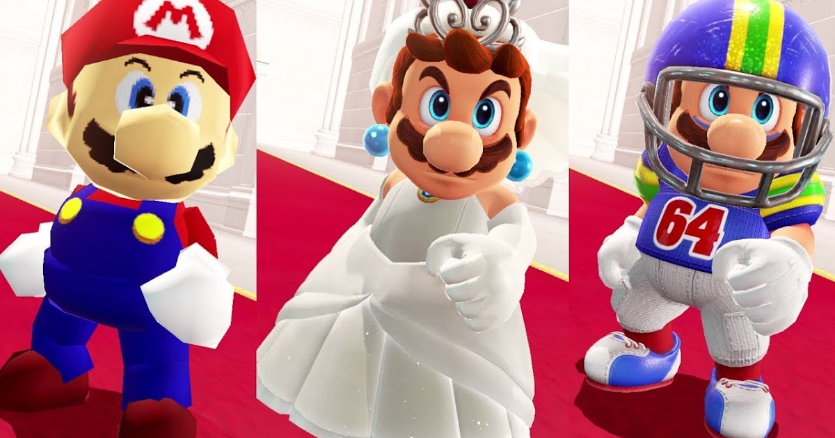 GAMING ROCKS ON: Super Mario Dress Up Odyssey