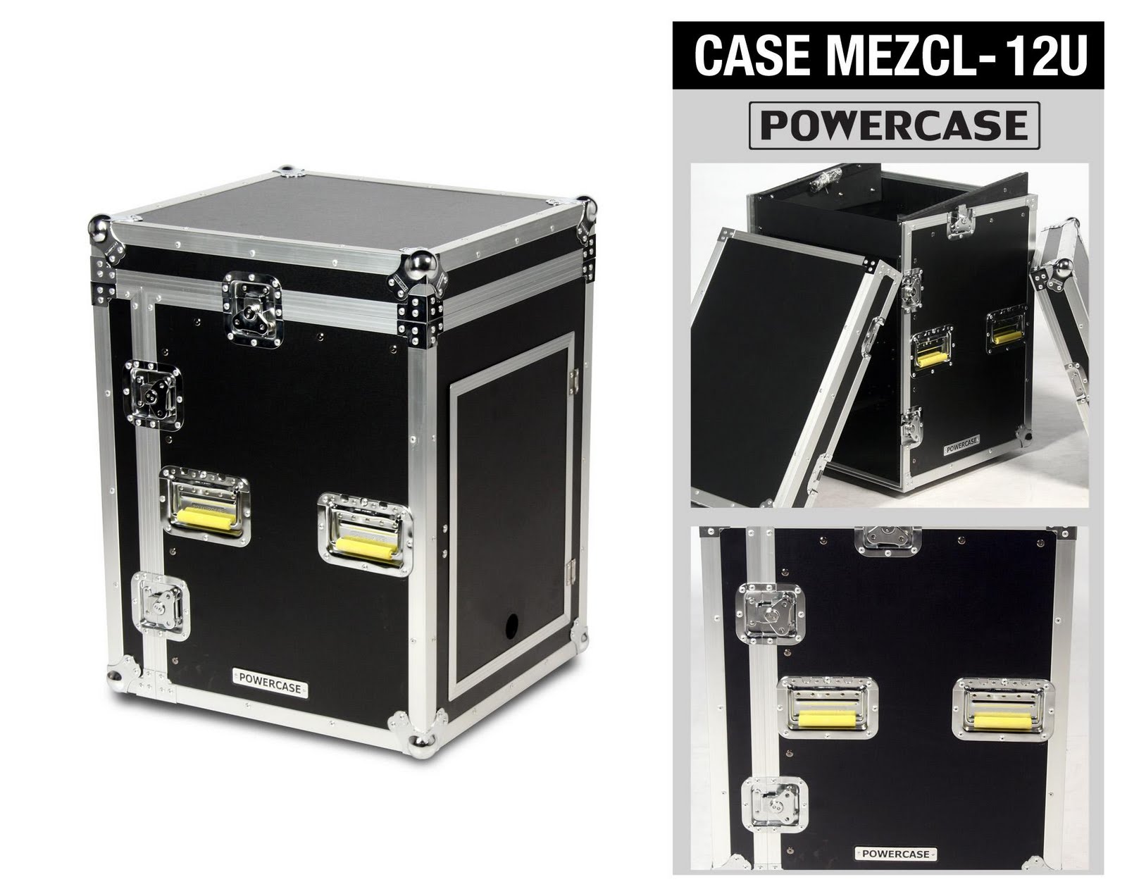 12U COMBO CASE MEZCLADOR POWERCASE | AUDIO LATINOAMERICA