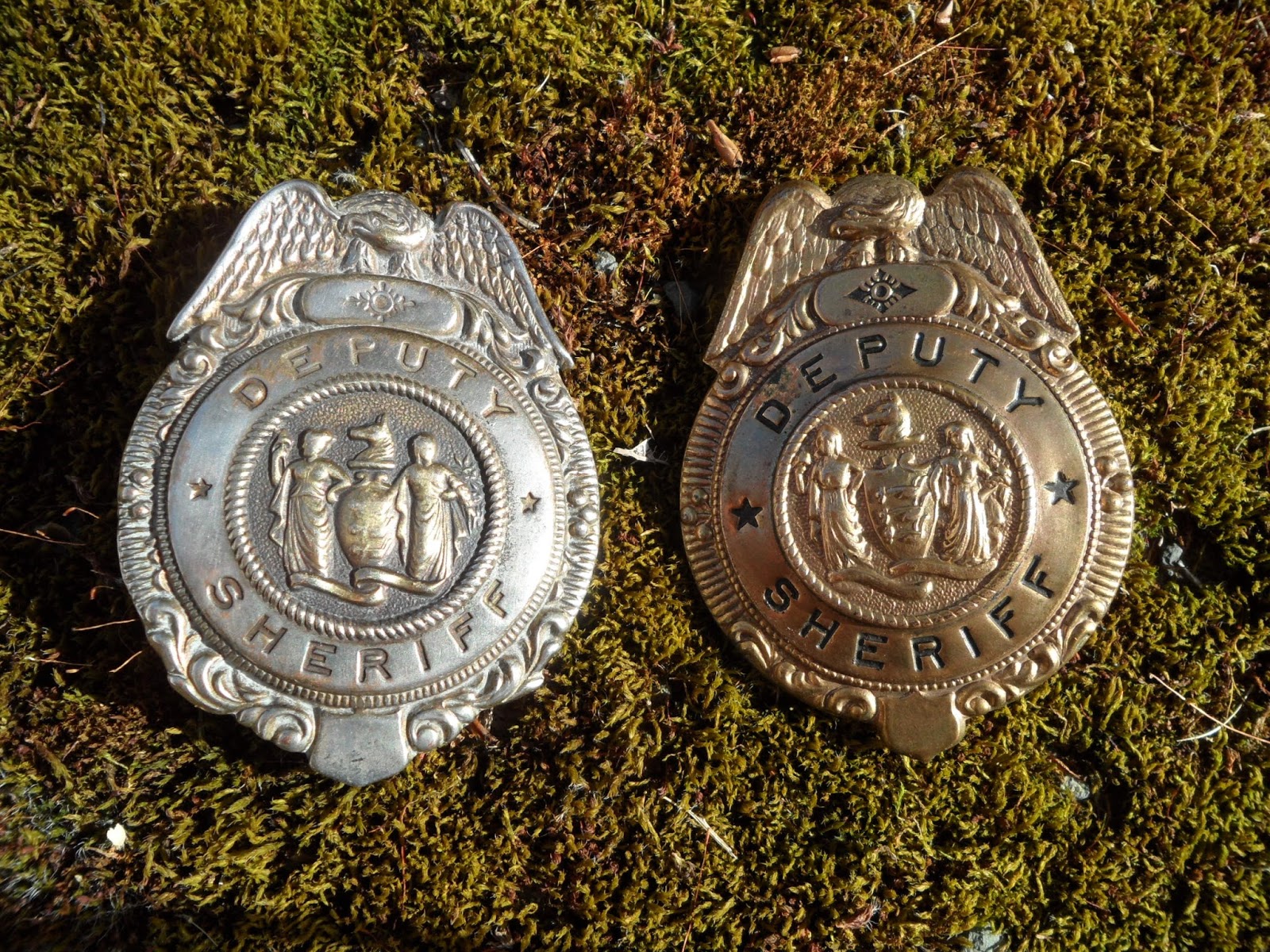 Four Bees: New Jersey Deputy Sheriff Badges, Stock Badges circa 1910-1930