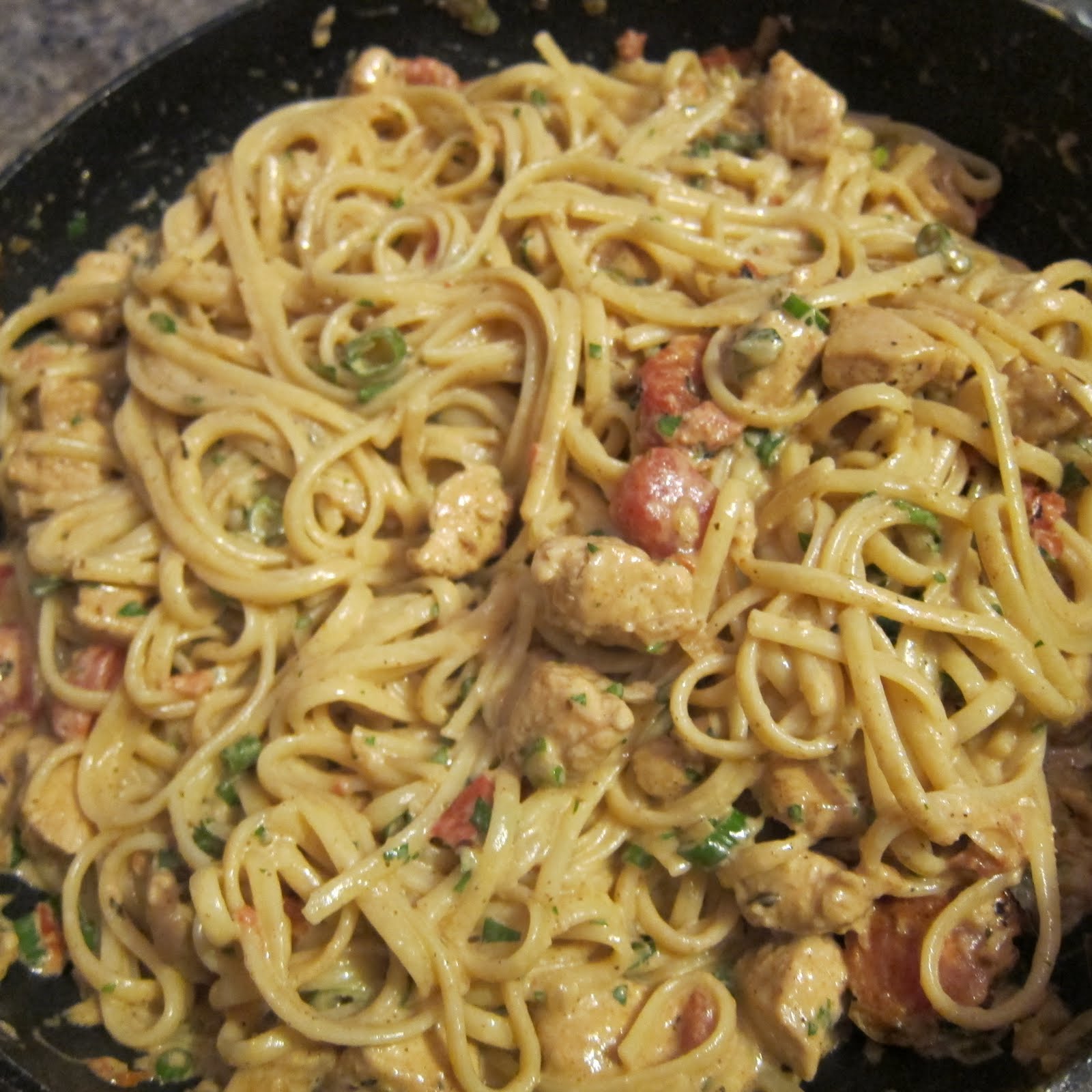 RECIPEAHOLIC: Bayou Chicken Pasta
