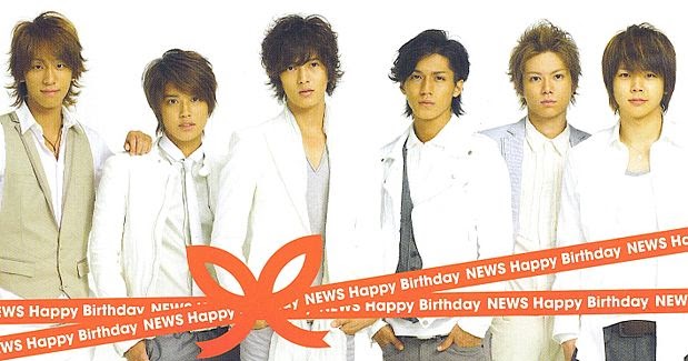 I'm In Love with Jpop: NEWS - HAPPY BIRTHDAY