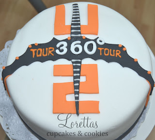 Lorettas Cupcakes & Cookies: Tarta de U2...