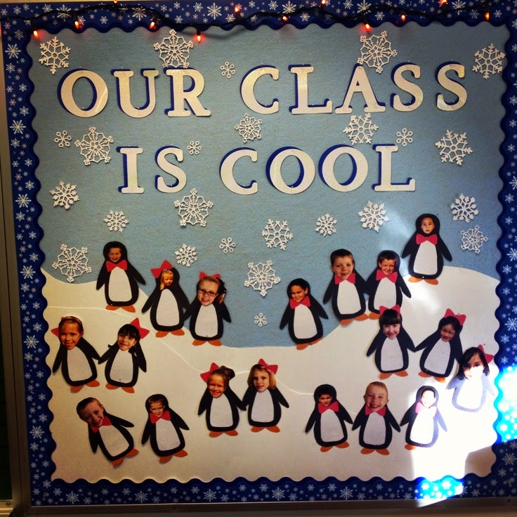 Wandering Bella Winter Bulletin Board