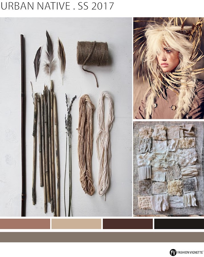 FASHION VIGNETTE: TRENDS // FV MICRO TREND . URBAN NATIVE - SS 2017