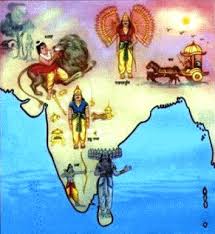 Johnny's Blog: Rose-Apple Continent - Jambudvipa OR Bharata-varsha