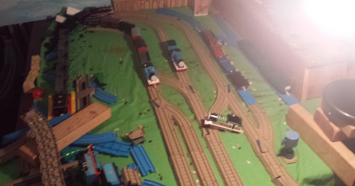 MrEngine88: Behind the Scenes & Custom Pictures: TrackMaster 'The ...