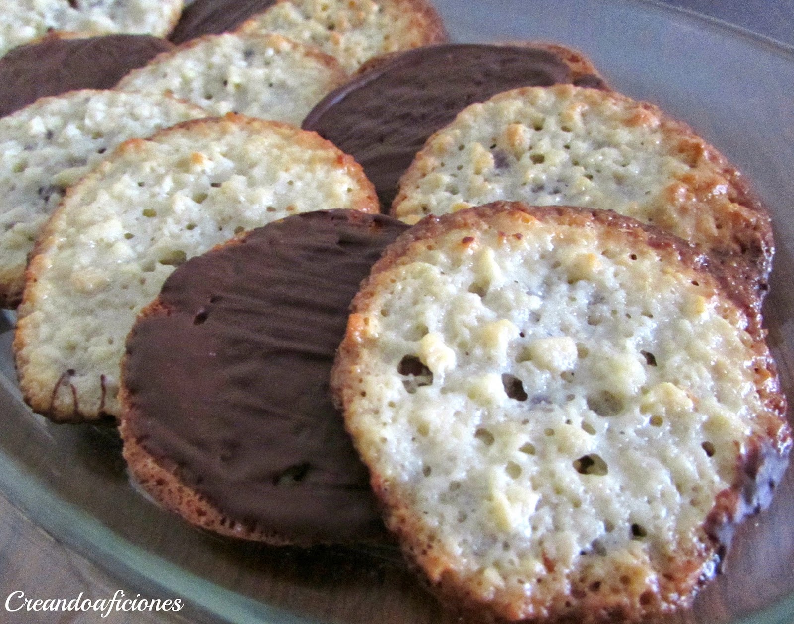 Moscovitas, pastas de almendra Asturianas