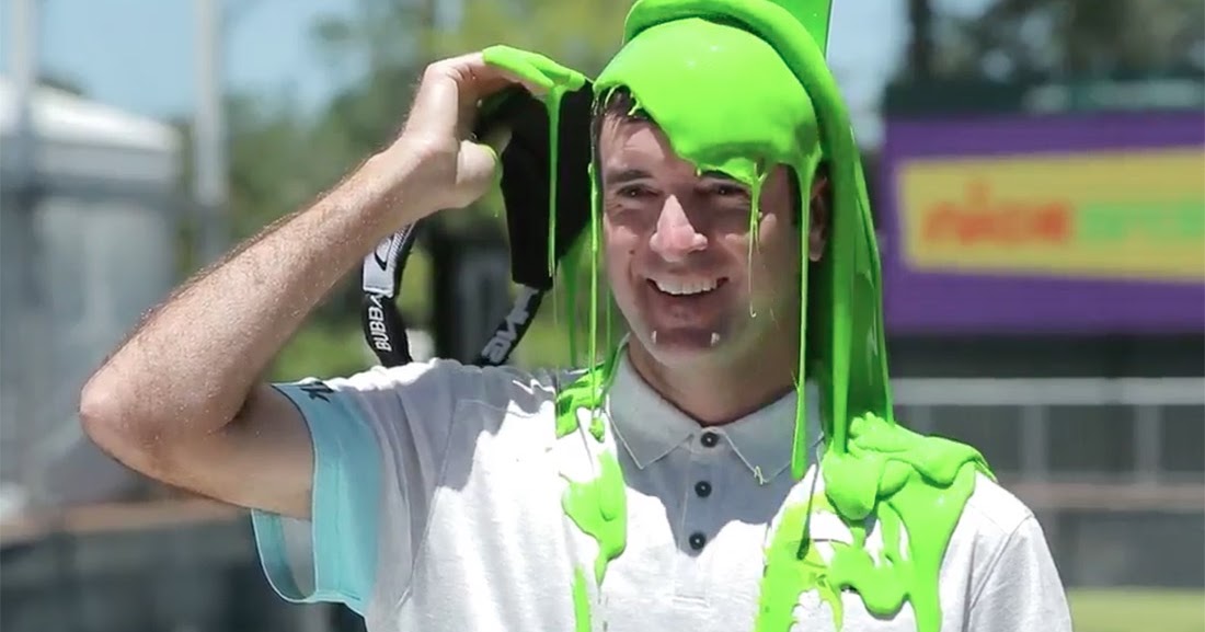 NickALive!: Nickelodeon Slimes Bubba Watson Ahead Of The Players ...
