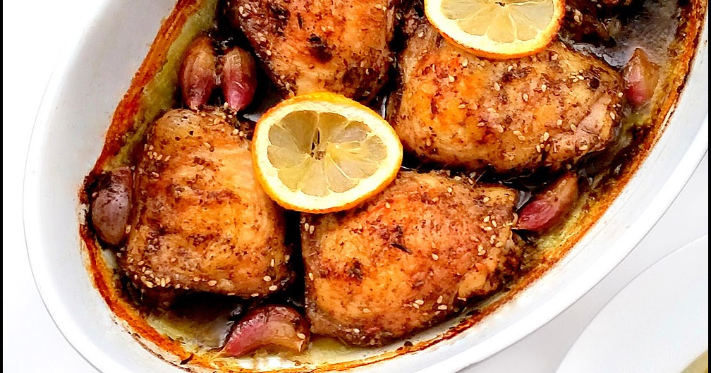 MM's Kitchen Bites: Za’atar and Lemon Roast Chicken...lazy weekends!!