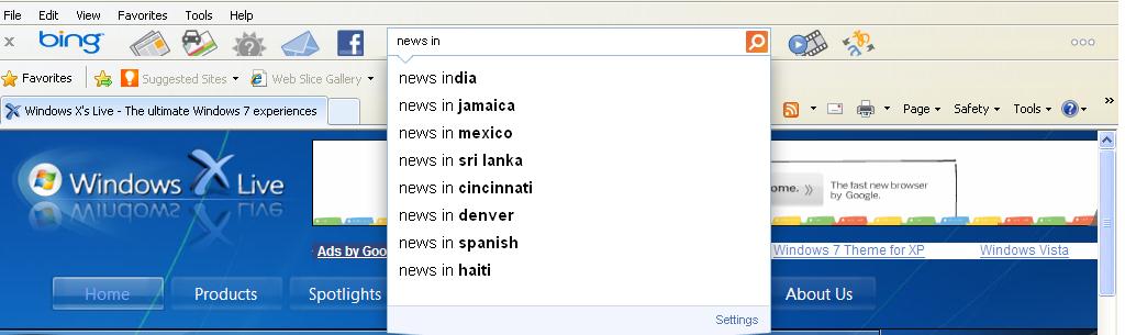 Bing Bar for Internet Browsers | Search Engine News | SEO News