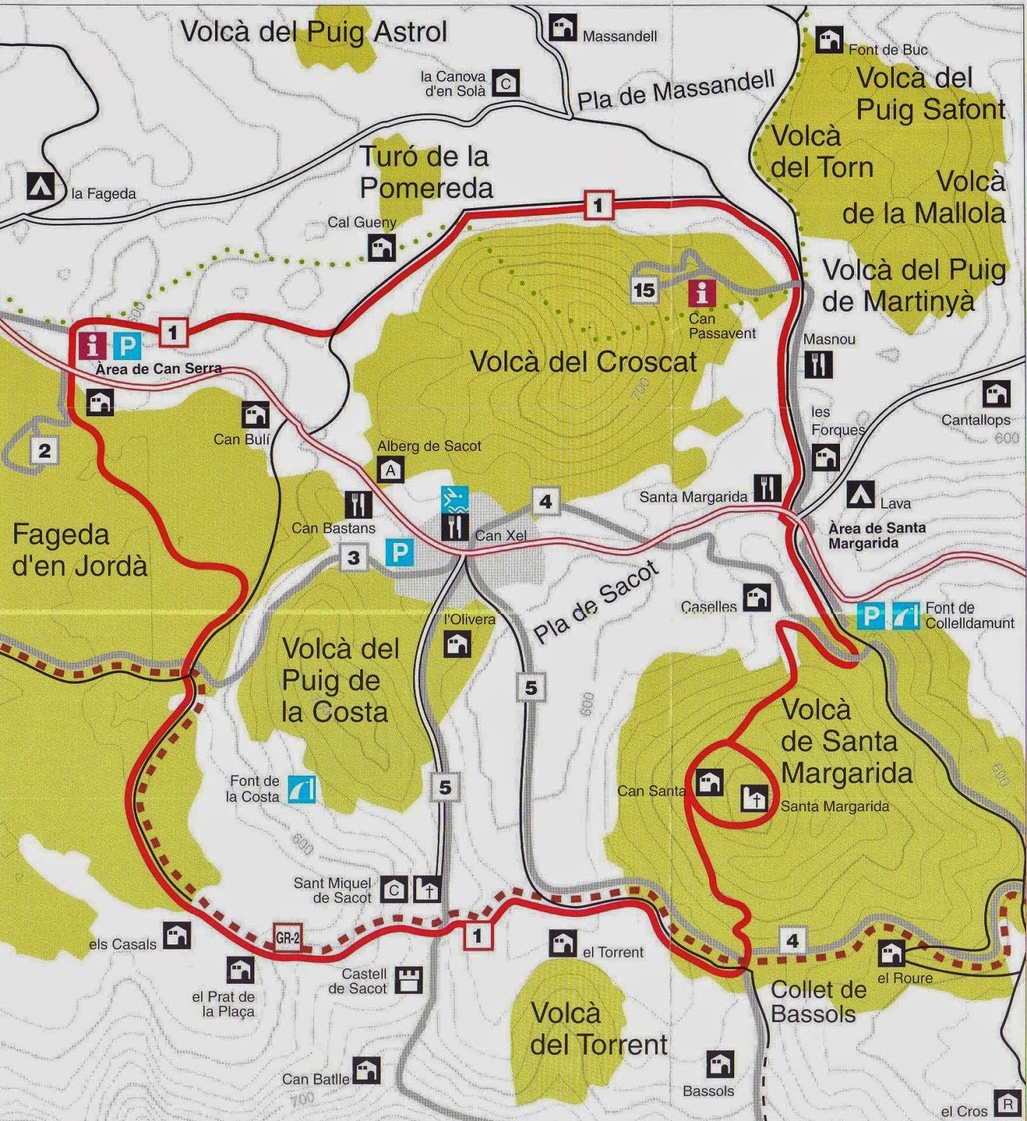 esgarrapacrestes: VOLCÀ DE SANTA MARGARIDA.
