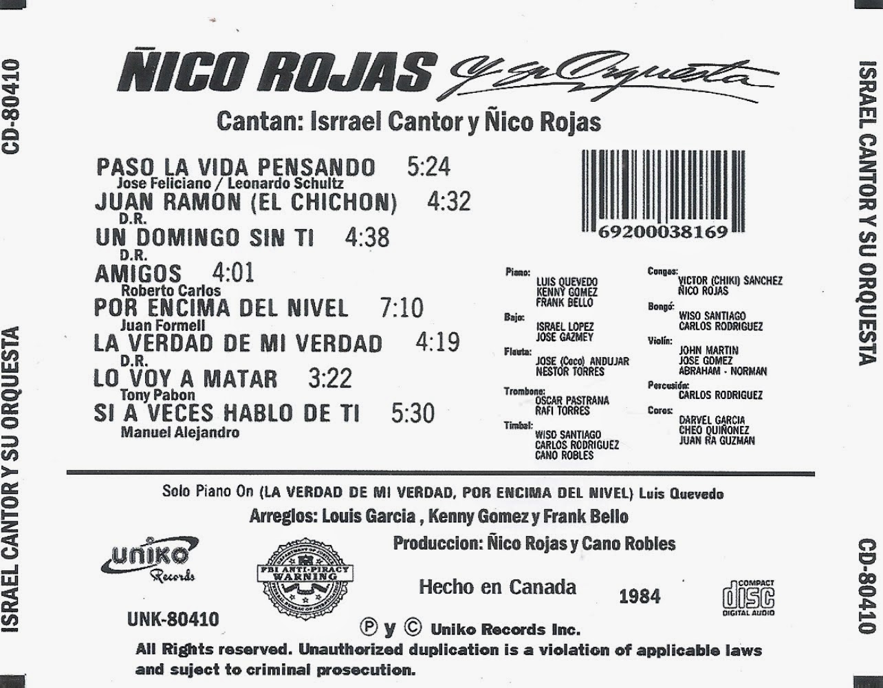 Sólo Salsa: Ñico Rojas