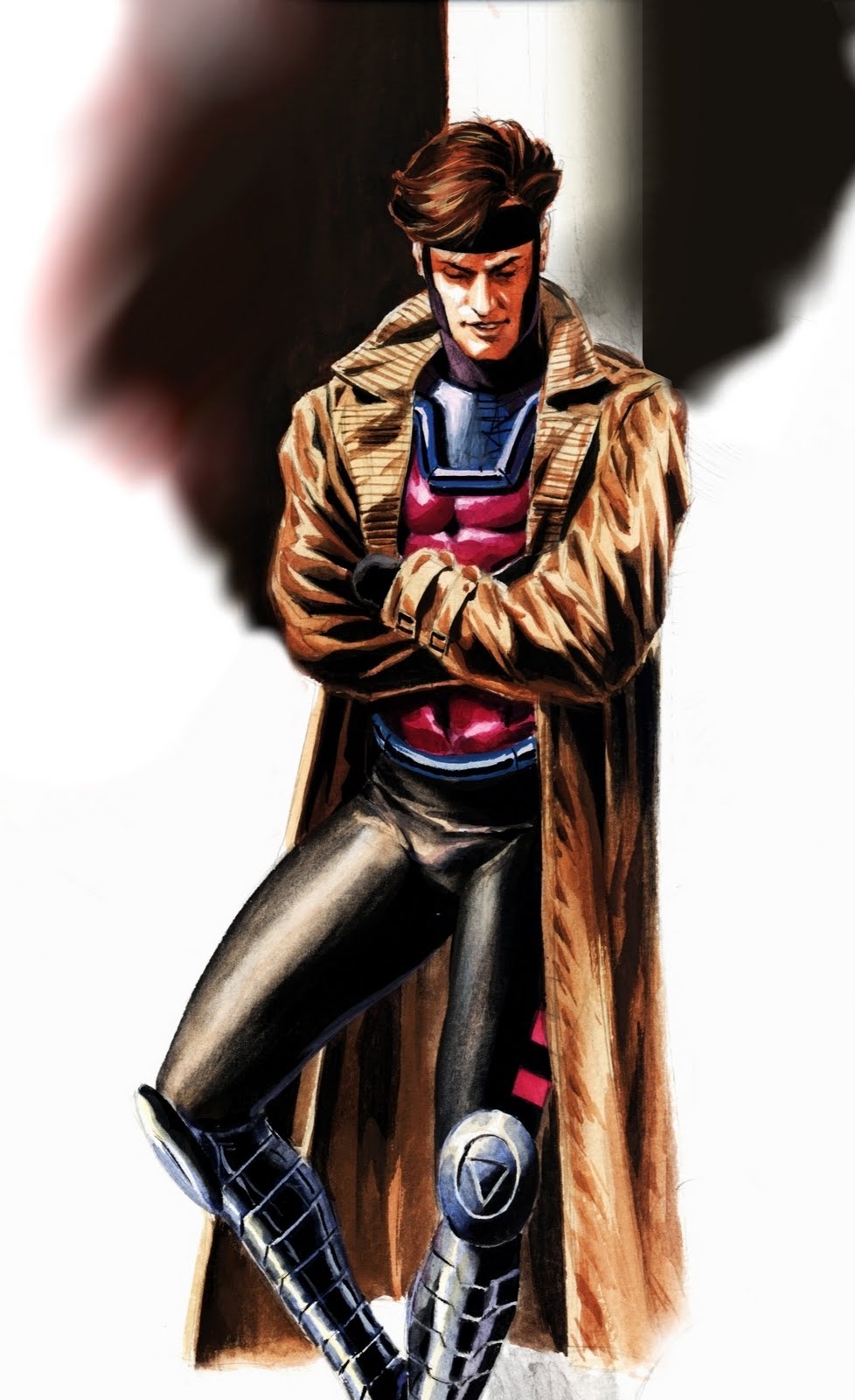 -You're my light,My tiny ball of light: Gambit & Rogue