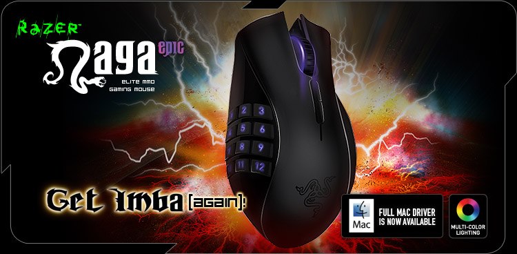 Razer Naga Epic Gaming Mouse Review | Power Dota 2