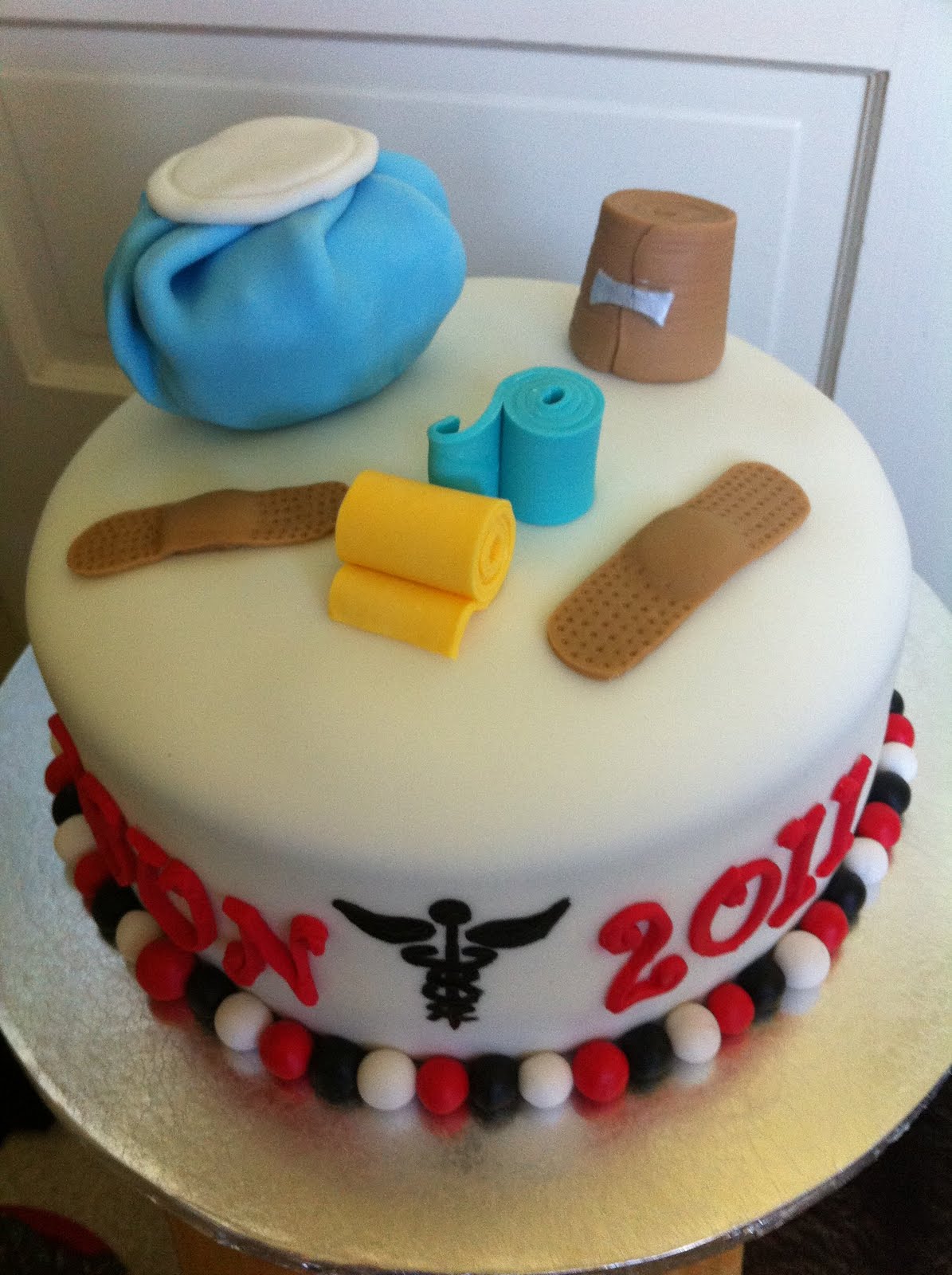 Stoked on Cake: Athletic Training Graduation Cake