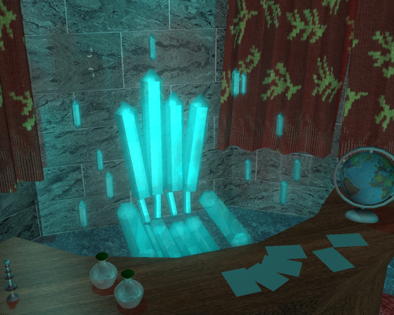 Vida de Egon: Mage Room - Cenario Maya - Com animação