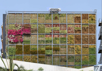 Vertical Garden - A Library In Spain ~ Big Fun - The Fun Blog