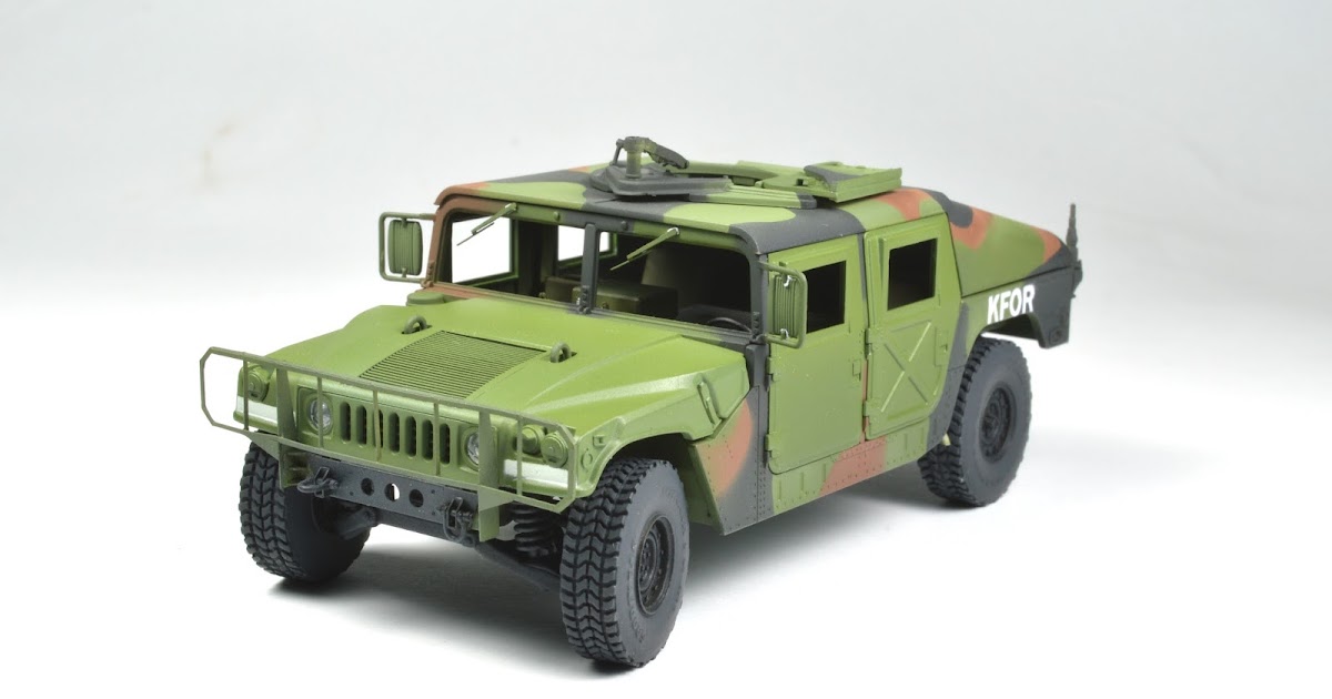 Scale modeling addict: Humvee 1/48 ... a little bit more...