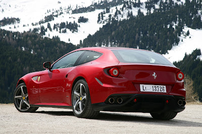 Ferrari FF Rear Car Wallpaper HD 2012