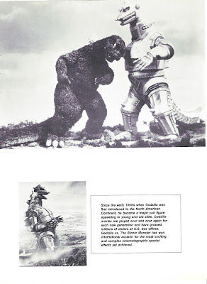 the sphinx: Godzilla vs the Bionic Monster Sales Brochure (Cinema ...