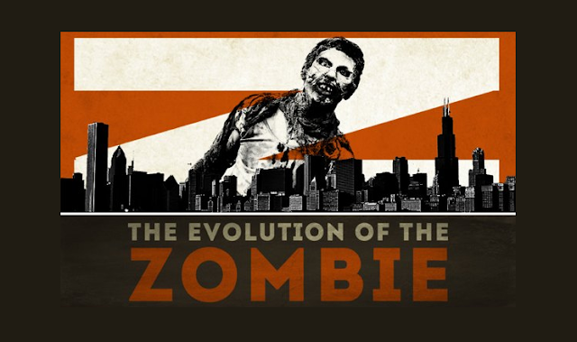 The Evolution Of The Zombie [Infographic] - Visualistan