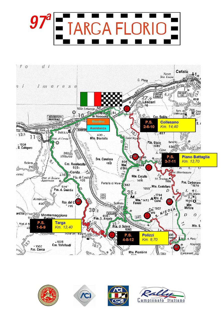 Castelbuono News: La mappa del percorso e la tabella tempi della 97 ...