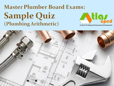 Master Plumber Sample Quiz 5 (Plumbing Arithmetic) | ATLAS CDC Review ...