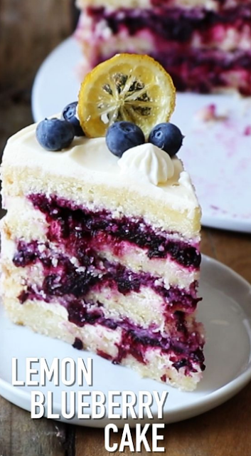 Lemon Blueberry Cake - All Recipe Network