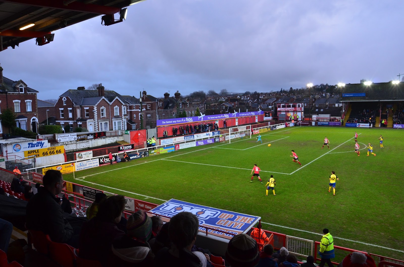 Extreme Football Tourism: ENGLAND: Exeter City FC
