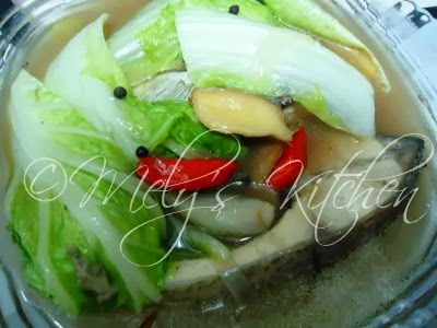 Pesang isda = Fish stew with fish sauce - Mely's kitchen