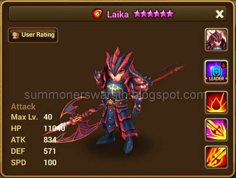 Dragon Knight (Fire) | Summoners War