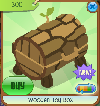 Animal Jam Flare: Wooden Toy Box