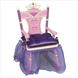 10 GIFTS FOR EVERY SEASONS: Princess Chairs for Girls....So lovely!