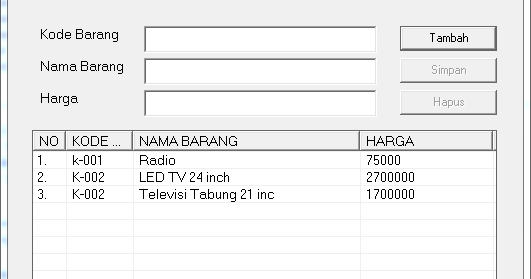 Membuat CRUD Database MySQL - VB 6 ( Bagian 3 ) - NOT PROGRAMER Membuat CRUD Database MySQL - VB 6 ( Bagian 3 ) - NOT PROGRAMER