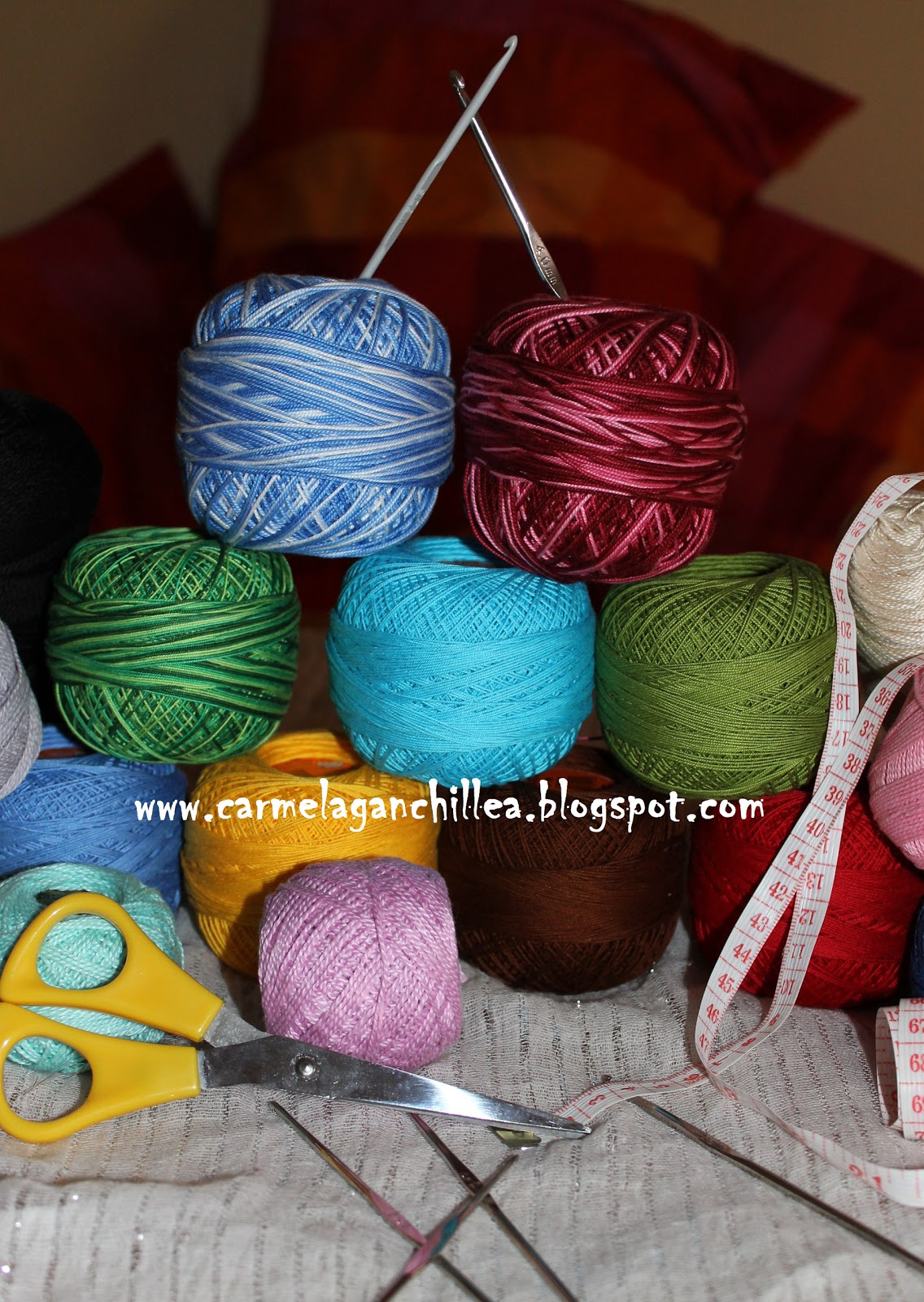 Carmela Ganchillea: ¡Más color para crear!