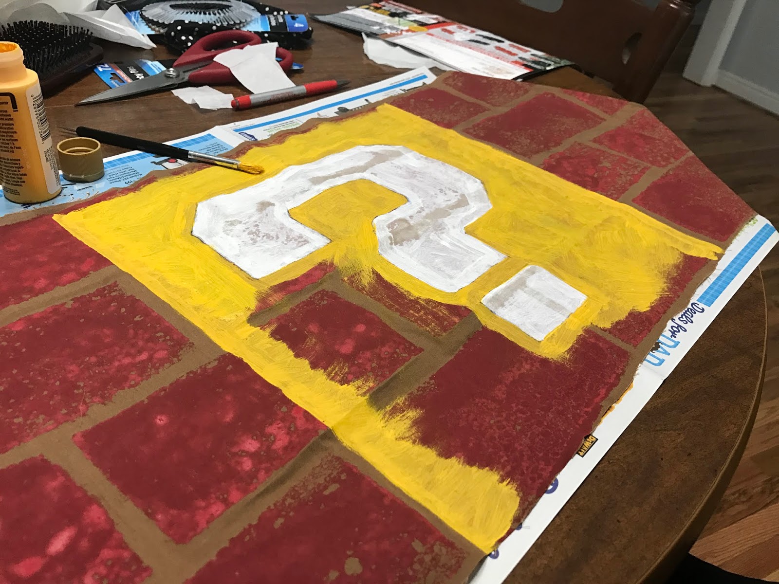 Super Mario Bros gender reveal party