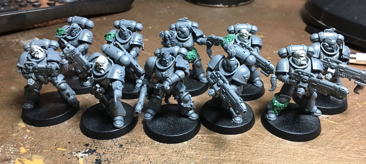 Dark Future Games: Space Wolf Primaris Hellblaster Conversions ...