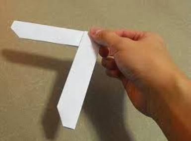 origami boomerang ~ instructions origami kids