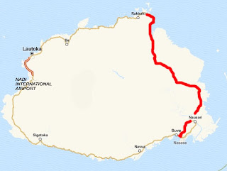 The Colour of Flowers: Around the World: Suva to Rakiraki