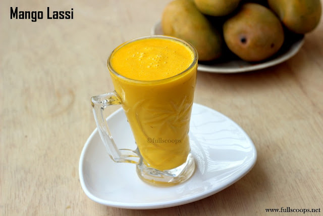 Mango Lassi Recipe ~ Full Scoops - A food blog with easy,simple & tasty ...
